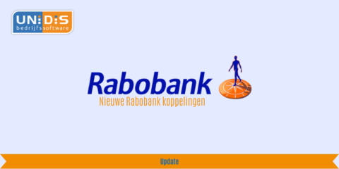 Nieuwe Rabobank koppelingen - update - Unidis